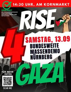 Rise 4 Gaza - DKP-Nürnberg